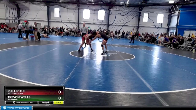 Elite 141 lbs Champ. Round 2 - Phillip Kue, St. Cloud State vs Trevon ...