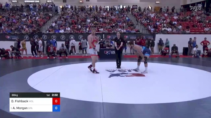 86 kg 5th Place - Dylan Fishback, Wolfpack Wrestling Club / TMWC vs ...