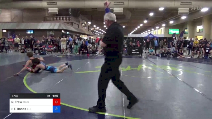 57 kg Rnd Of 32 - Ritchie Trew, Sons Of Thunder Wrestling vs Thomas ...