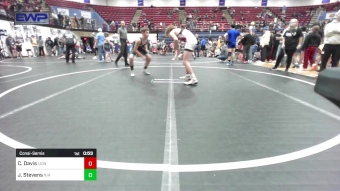 120 lbs Consolation - Corbin Davis, Lions Wrestling Academy vs Jaxon ...