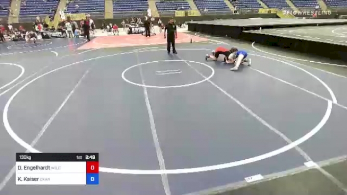 130 kg Rr Rnd 2 - Daisy Engelhardt, Wild Pack WC vs Kiley Kaiser ...
