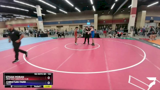132 lbs Champ. Round 2 - Ethan Moran, Dead Shot Wrestling Club vs ...