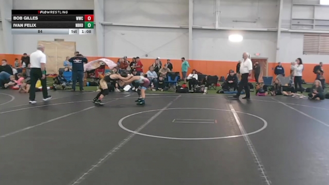 84 lbs Round 4 (8 Team) - Ivan Felix, Neighborhood Wrestling vs Bob ...