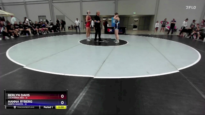 145 lbs 4th Wrestleback (16 Team) - Berlyn Davis, California Red vs ...