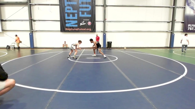 126 lbs Rr Rnd 2 - Jordan Raines, The Fort Hammers Gray vs Wyatt Burns ...