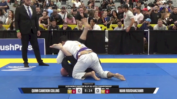 Mani Roushanzamir vs Quinn Cameron Collins 2025 World Master IBJJF Jiu ...