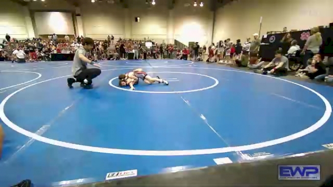 58-69 lbs Rr Rnd 2 - Emma Giganti, Fort Polk Wrestling Club vs Chloe ...