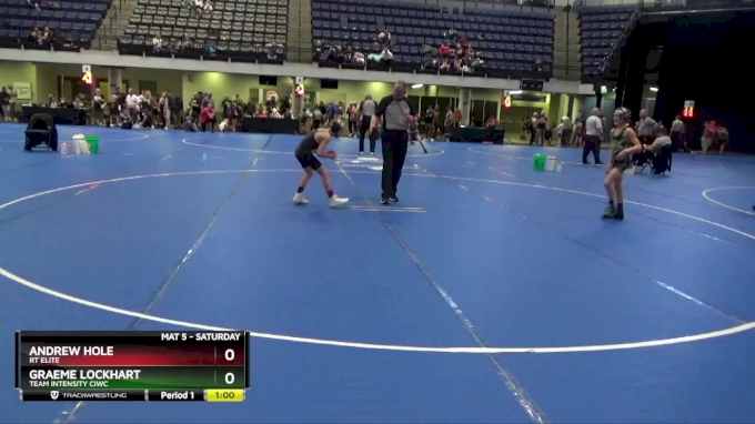 75 lbs 1st Place Match - Andrew Hole, RT Elite vs Graeme Lockhart, Team ...