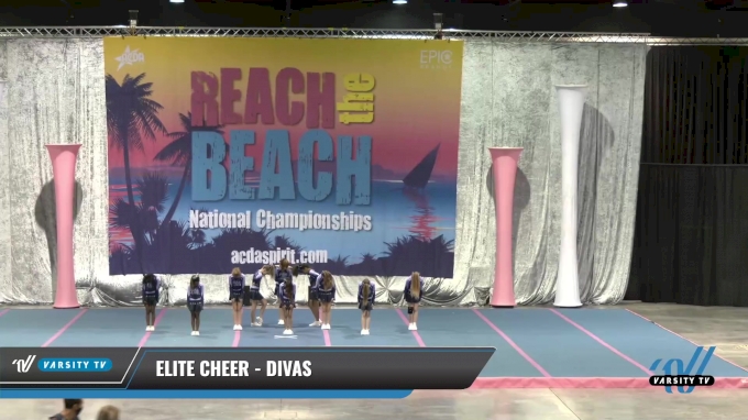 Elite Cheer - Divas [2021 L2 Junior - Small] 2021 Reach the Beach ...