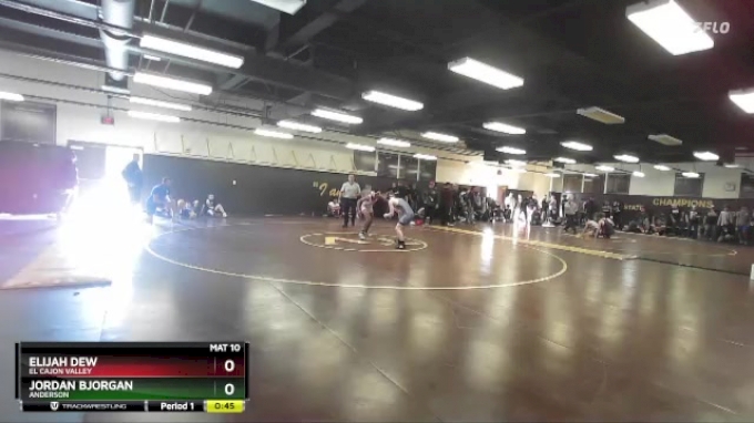 106 lbs Cons. Round 3 - Jordan Bjorgan, Anderson vs Elijah Dew, El Cajon Valley