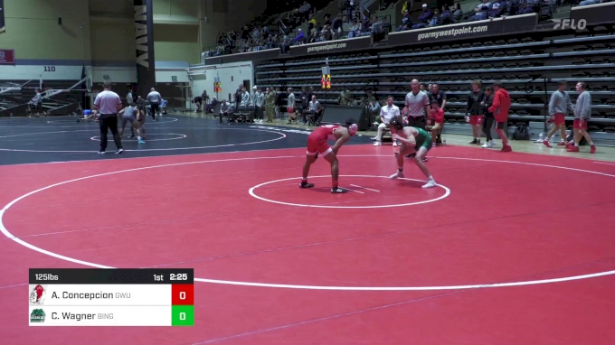 125 lbs Consi Of 8 #1 - Aedyn Concepcion, Gardner-Webb vs Carson Wagner ...