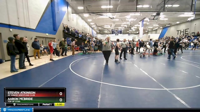 120 lbs Champ. Round 2 - Steven Atkinson, GC Junior Wrestling Club vs ...