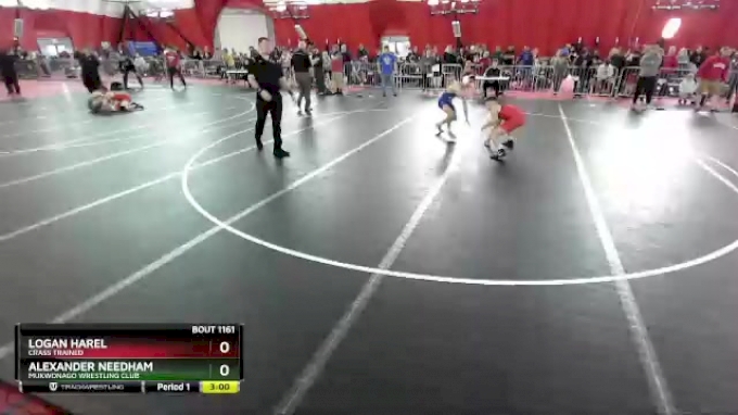 126 lbs Cons. Round 1 - Logan Harel, Crass Trained vs Alexander Needham ...