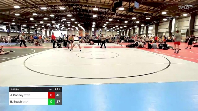 285 lbs Rr Rnd 2 - Jackson Cooney, Shore Thing Sun vs Brock Beach ...