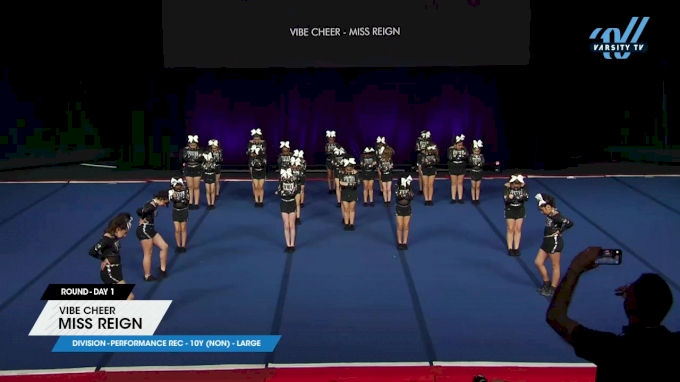 Vibe Cheer - Miss Reign [2025 L1 Performance Rec - 10Y (NON) - Large Day 1] 2025 The Quest
