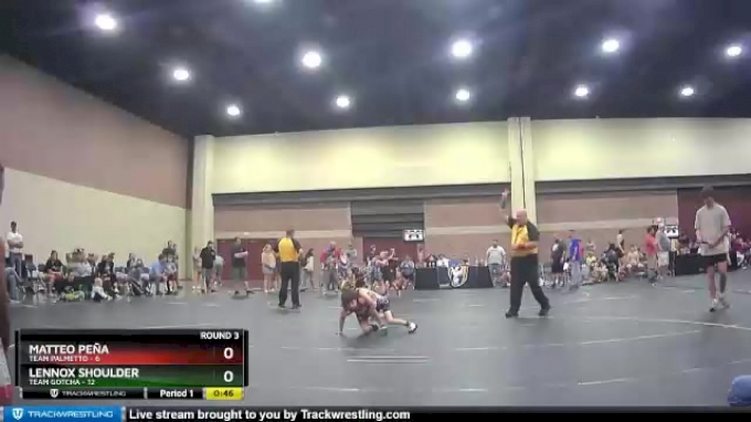 53 lbs Round 3 (4 Team) - Matteo Peña, Team Palmetto vs Lennox Shoulder ...