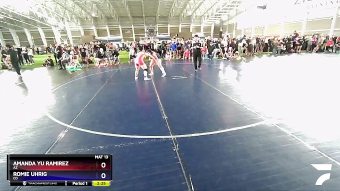 170 lbs Cons. Round 2 - Amanda Yu Ramirez, AZ vs Romie Uhrig, CO