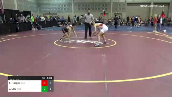120 lbs Prelims - Andrew Harger, Combat Athletics White vs James Day ...