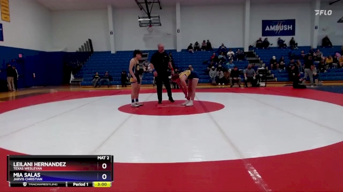 155 lbs Cons. Semi - Mia Salas, Jarvis Christian vs Leilani Hernandez ...