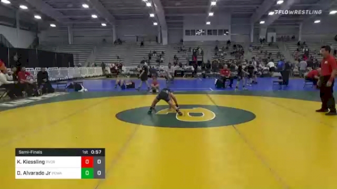 52 lbs Semifinal - Korbin Kiessling, Revival Orange vs Dustin Alvarado ...