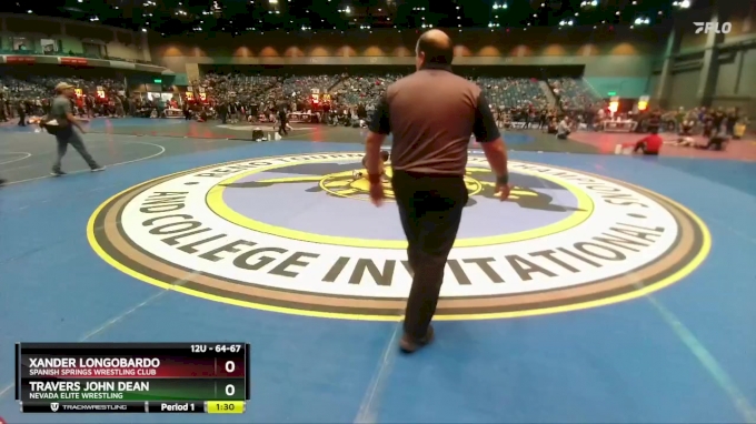 64-67 lbs Round 3 - Travers John Dean, Nevada Elite Wrestling vs Xander ...