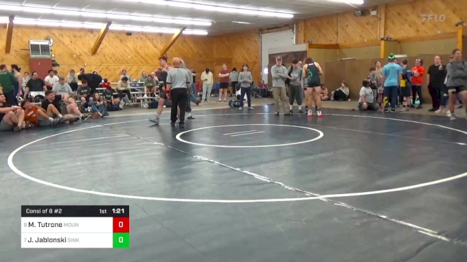 177 lbs Consi Of 8 #2 - Matthew Tutrone, Mount Pocono vs Jacob ...