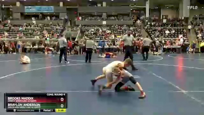 70 lbs Cons. Round 4 - Braylon Anderson, Siouxland Wrestling Academy vs ...