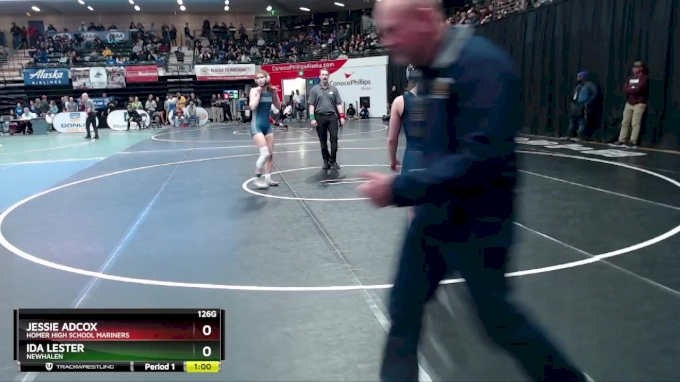 126G Cons. Round 1 - Jessie Adcox, Homer High School Mariners vs Ida ...