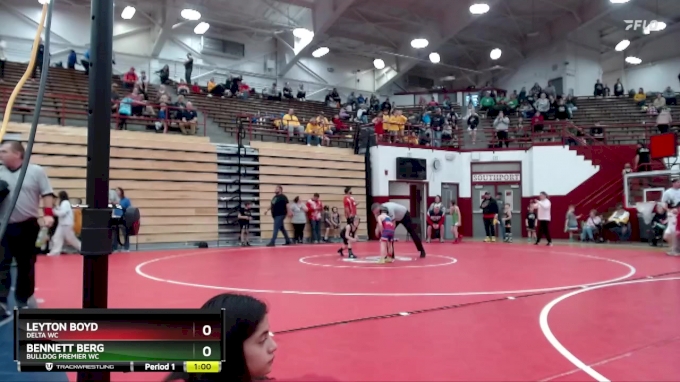 51-56 lbs Quarterfinal - Leyton Boyd, Delta WC vs Bennett Berg, Bulldog ...