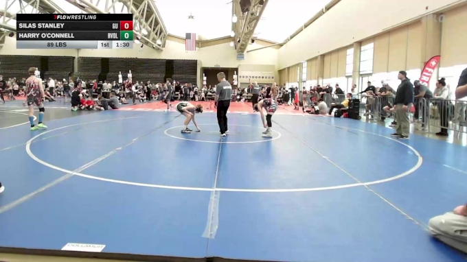 93 lbs Rr Rnd 7 - Silas Stanley, Georgia United ES vs Harry O'Connell ...