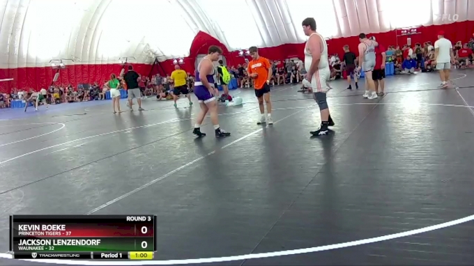 274-291 lbs Round 3 - Jackson Lenzendorf, Waunakee vs Kevin Boeke ...