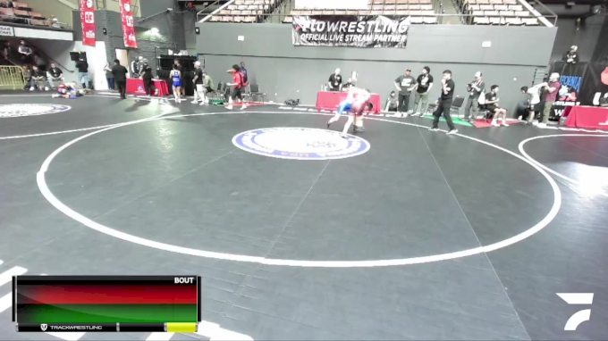 113 lbs Quarterfinal - Dylan Magana, Poway High School Wrestling vs ...