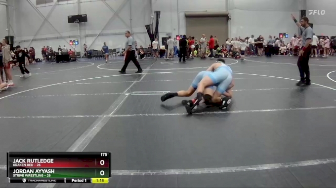 175 lbs Round 6 (8 Team) - Jordan Ayyash, Strive Wrestling vs Jack ...