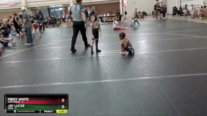 46 lbs Round 4 (6 Team) - Mikey White, Ohio Heros vs Jay Lucas, Ares