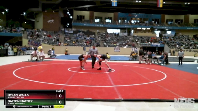 165 lbs Champ. Round 2 - Dylan Walls, Bullitt Central vs Dalton Matney ...