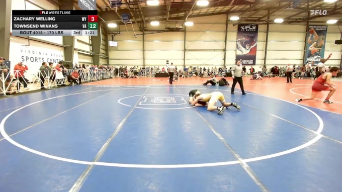 138 lbs Round Of 16 - James Sievers, GA vs Owen Garriques, NJ