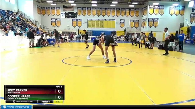 152 Gold Round 3 - Cooper Haase, Osceola (Kissimmee) vs Joey Parker ...