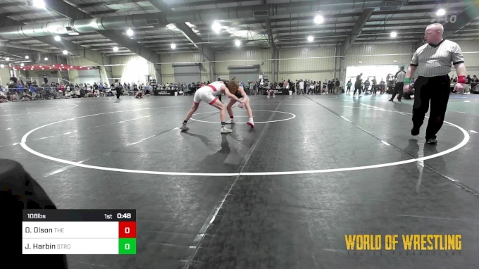 108 lbs Consi Of 16 #2 - Dominic Olson, The Best Wrestler vs Justin ...
