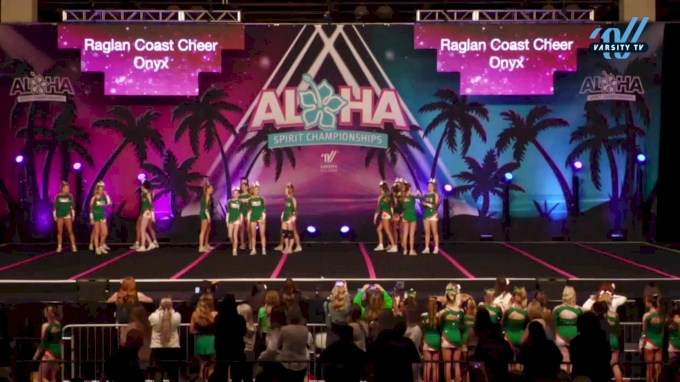 Raglan Coast Cheer - Onyx [2024 L4 Senior Coed 2] 2024 Aloha Grand ...