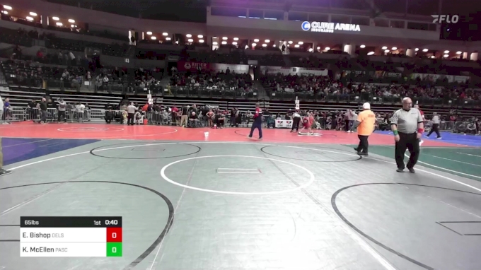 65 lbs Consi Of 16 #2 - Edward Bishop, Delsea vs Kieran McEllen ...