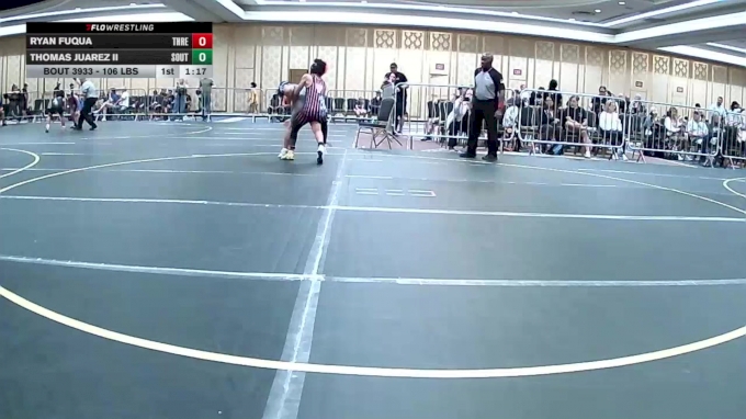 106 lbs Semifinal - Ryan Fuqua, Threshold WC vs Thomas Juarez II ...