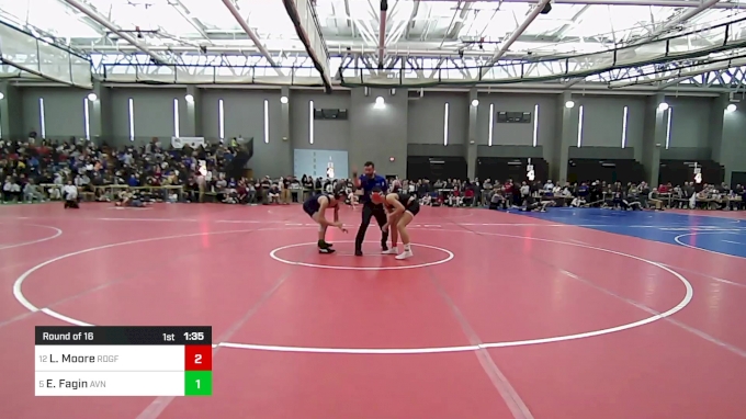 132 lbs Round Of 16 - Leo Moore, Ridgefield vs Elijah Fagin, Avon