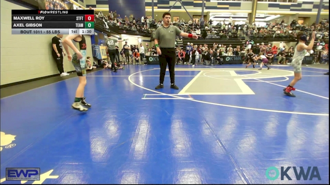 55 lbs Round Of 16 - Maxwell Roy, Standfast vs Axel Gibson, Team ...