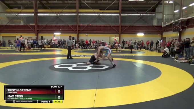 157 lbs Cons. Round 4 - Max Stein, Faith Christian Academy vs Tristin ...