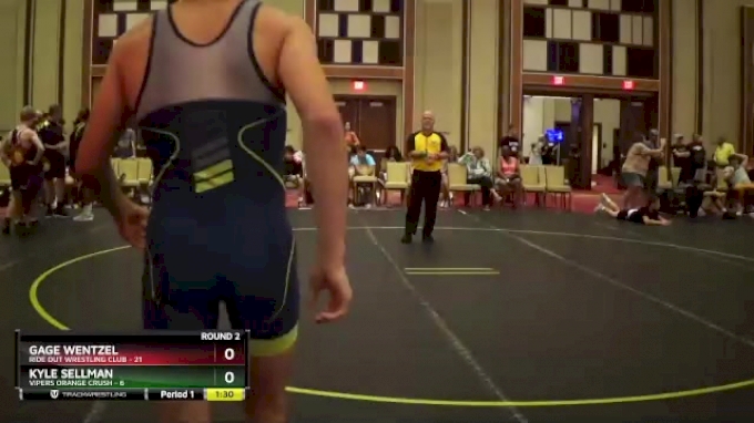 145 lbs Round 2 (6 Team) - Conner Hackman, Ride Out Wrestling Club vs ...