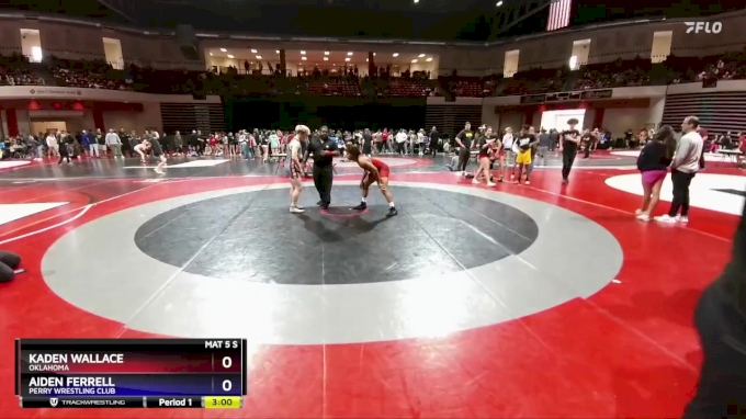 150 lbs Champ. Round 2 - Kaden Wallace, Oklahoma vs Aiden Ferrell ...