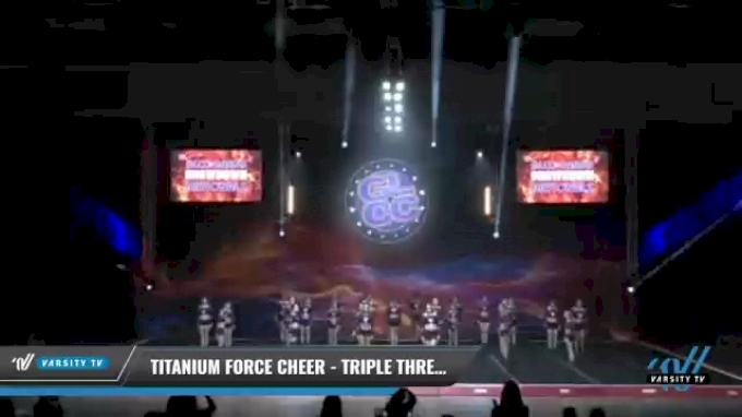 Titanium Force Cheer - Triple Threat [2021 L3 Senior - Medium Day 1 ...