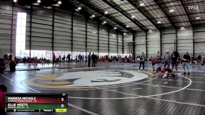 117 lbs Finals (8 Team) - Marissa Nichols, Charlies Angels Black vs ...