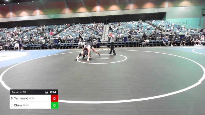 149 lbs Round Of 32 - Sean Yamasaki, San Francisco vs Jonah Chew, Embry ...