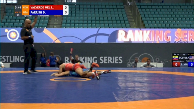 53 kg - Dominique Parrish, USA vs Luisa Valverde, ECU Scoring Highlight